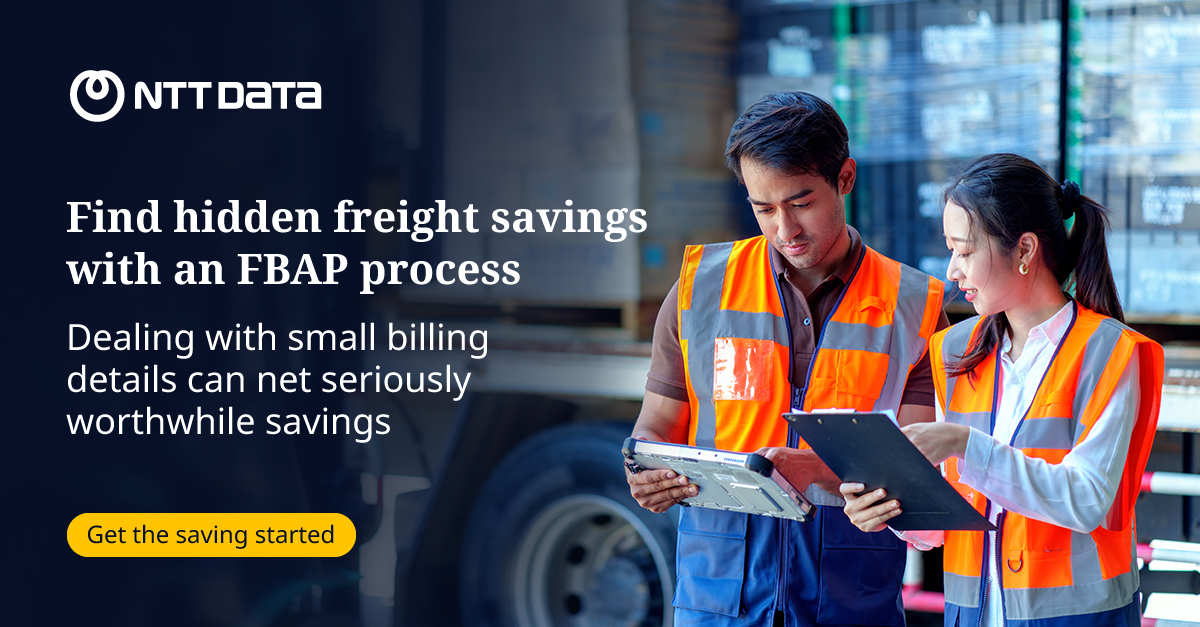 The freight audit process: Are you optimizing your spend? | NTT DATA