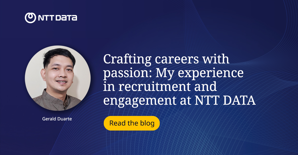 Shaping careers at NTT DATA with enthusiasm | NTT DATA