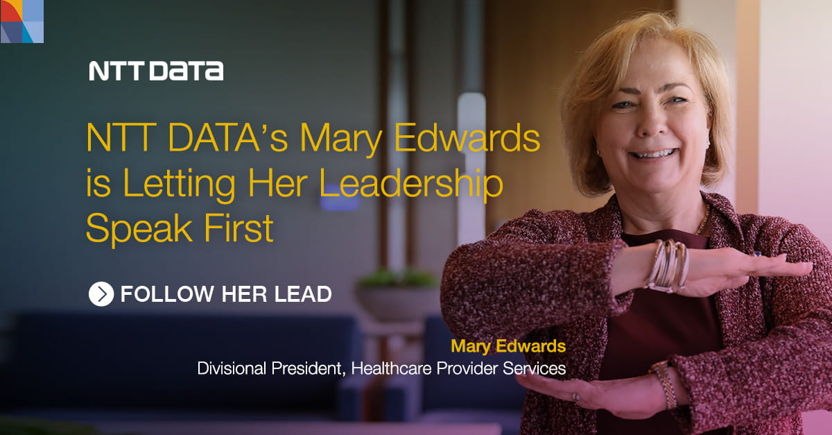For Mary Edwards, “Each for Equal” is All About Leadership | NTT DATA