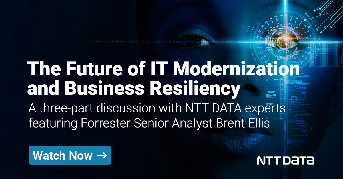 The Future of IT Modernization | NTT DATA