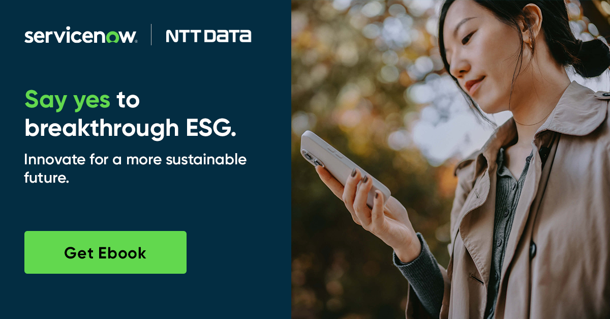 Innovating for a More Sustainable Future | NTT DATA