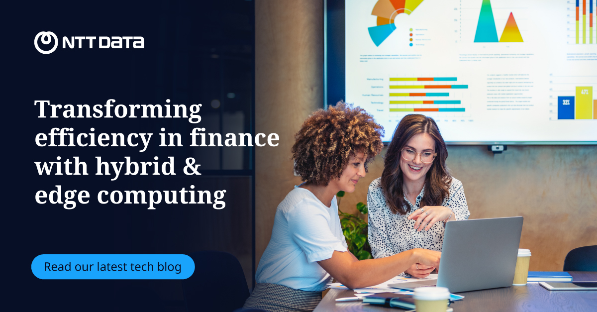 Top 10 ways edge computing can revolutionize financial services | NTT DATA
