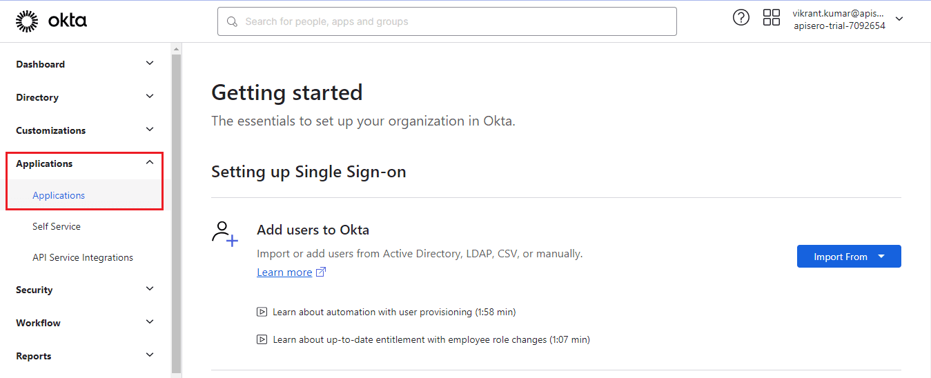 Set up OKTA SSO for an Anypoint API Community | NTT DATA