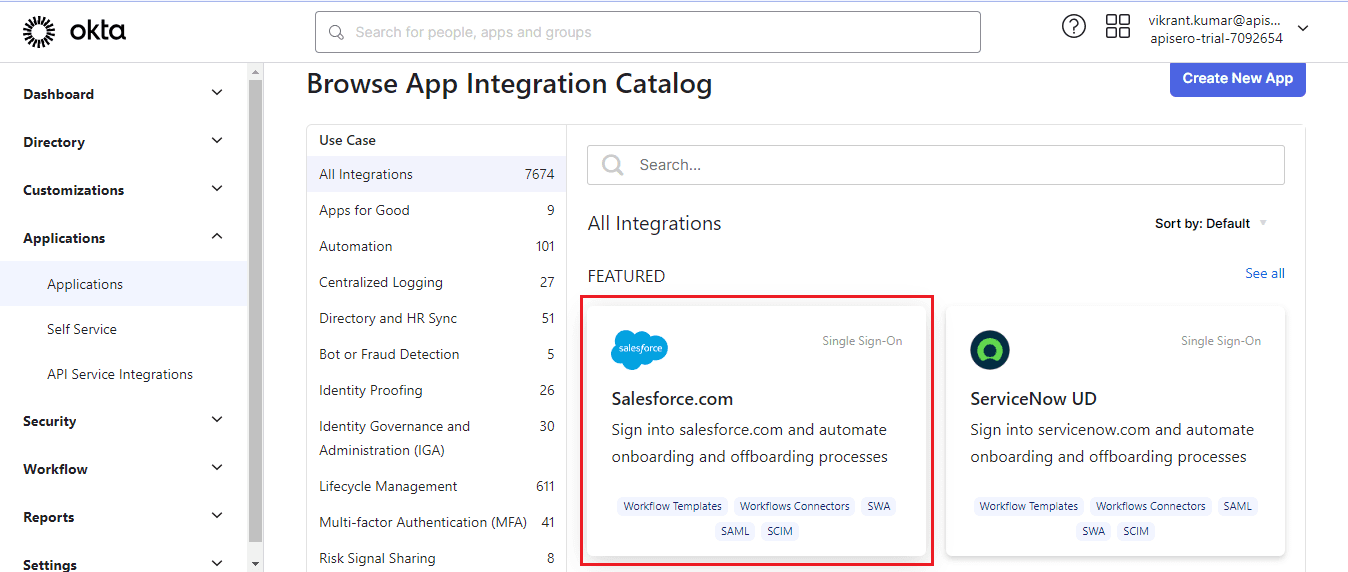 Set up OKTA SSO for an Anypoint API Community | NTT DATA