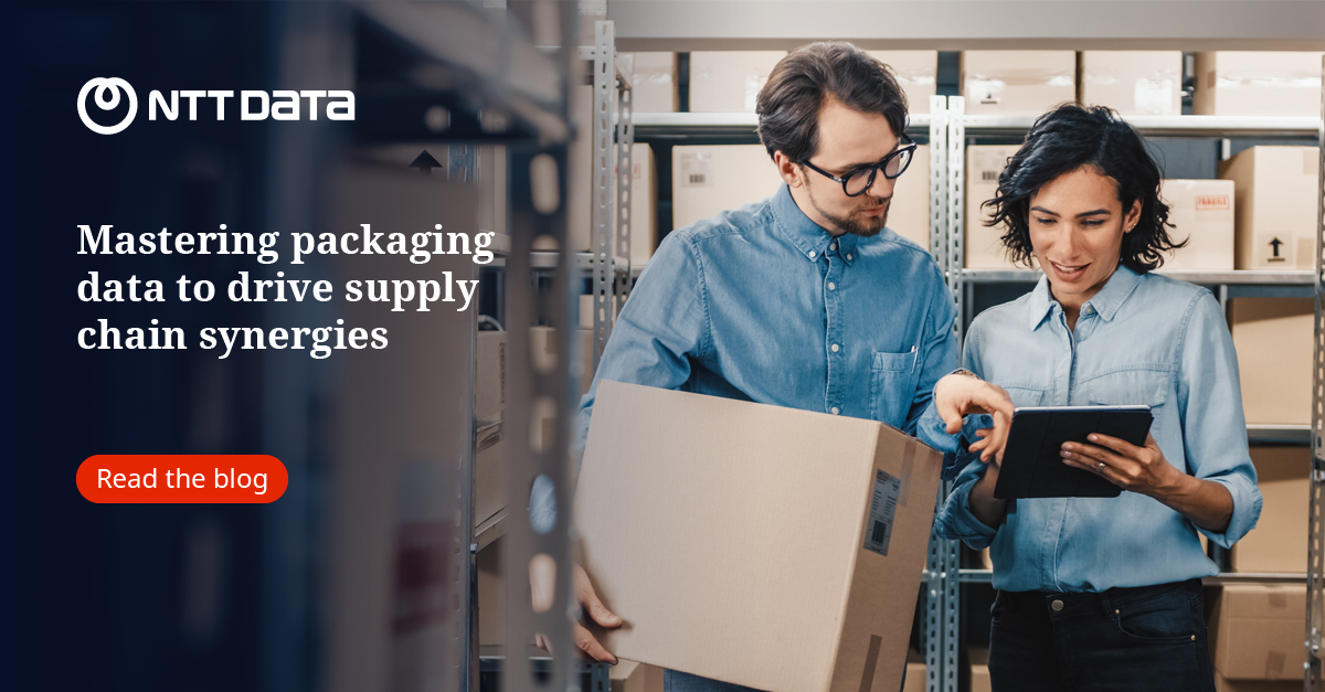 Master packaging data to drive supply chain synergies | NTT DATA